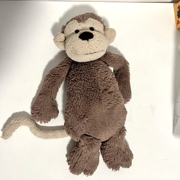 Jellycat | Toys | Jellycat London Monkey Bashful 2 Plush Stuffy Brown ...